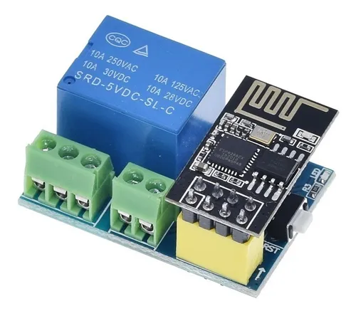 Módulo Relé Wifi Smart Home Arduino Esp01s 5v Esp8266 Módulo Relé Wifi Smart Home Arduino Esp01s 5v Esp8266