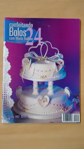 Revista Confeitando Bolos 24 Com Marta Ballina Receitas 645l ...