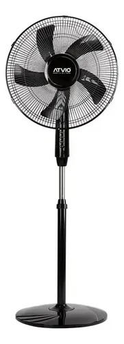 Ventilador Atvio Home De Pedestal 16 Pulgadas 5 Aspas | Envío gratis