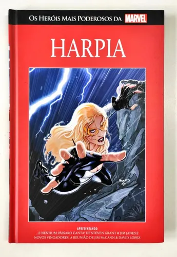Livro Harpia Coleção Os Heróis Mais Poderosos Da Marvel Ed 28