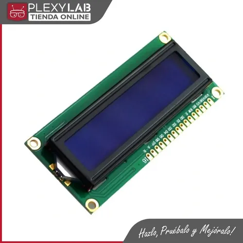 Pantalla Lcd 1602 Azul 16x2 Caracteres Arduino Pic en venta en Cuenca ... Pantalla Lcd 1602 Azul 16x2 Caracteres Arduino Pic en venta en Cuenca ...