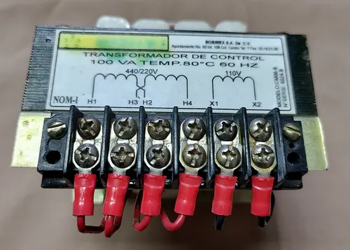 Transformador De Control. 440/220 Vca A 110 Vca. 100 Va. | MercadoLibre