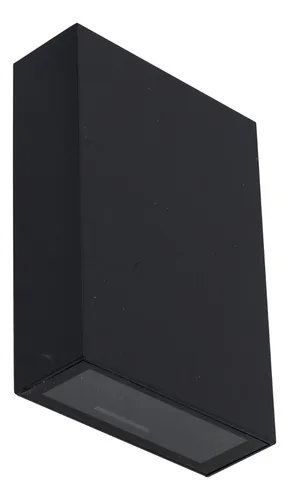 9683 - Arandela Cube Slim 4w 3000k Preto - Gaya 110V/220V | MercadoLivre