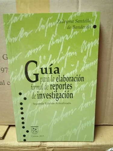 Guía Para La Elaboración De Reportes De Investigación Nuevo En Venta