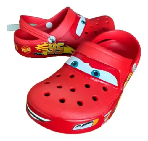 Sandalias Rayo Mcqueen Cars Niños Unisex Premium Con Luces G | Meses ...