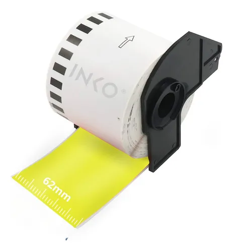 01 Rollo De Etiqueta Amarillo Compatible Con Brother Dk2205 | Cuotas ... 01 Rollo De Etiqueta Amarillo Compatible Con Brother Dk2205 | Cuotas ...