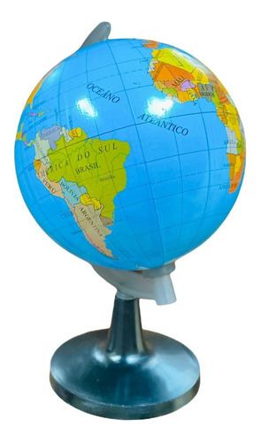Mapa Mundi Globo Terrestre Giratório De Mesa Pronta Entrega Mercadolivre