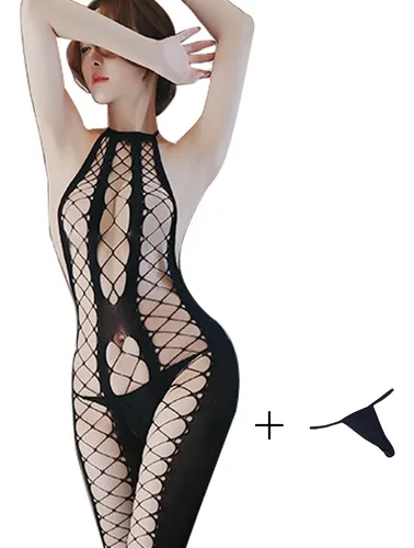 Medias De Lencería Sexy Ajustadas De Encaje Exquisito Cuotas Sin Interés