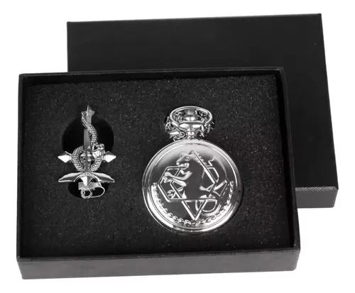 Reloj De Bolsillo Fullmetal Alchemist Anime Caja | Envío gratis