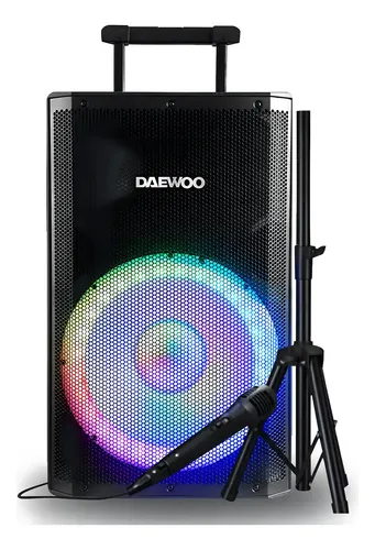 Bocina Bafle 15 Pulgadas Daewoo Dw-xpro Bluetooth Tws Tripie Negro ...