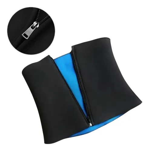 Cinta Modeladora Shaper Fit Zíper Abdominal Adulto Plus Size ...