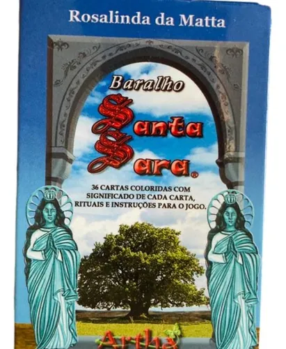 Baralho Cigano Santa Sara Kali 36 Cartas Plastificado Artha Mercadolivre