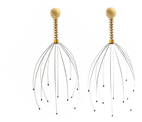 2 Und Massageador De Cabeça 12 Pontas Anti Stress Relaxante Mercadolivre