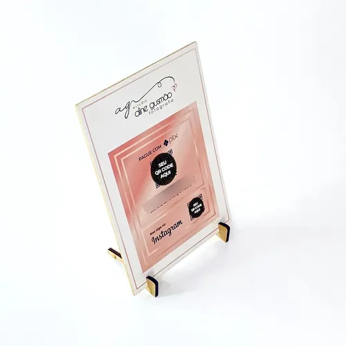 Placa Pix Qr Code Personalizado Com Sua Logo Em Mdf à venda em Luziânia ... Placa Pix Qr Code Personalizado Com Sua Logo Em Mdf à venda em Luziânia ...
