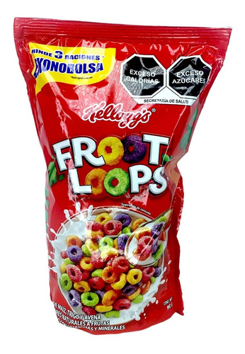Cereal Kelloggs Froot Loops Frutas 90gr Mercadolibre