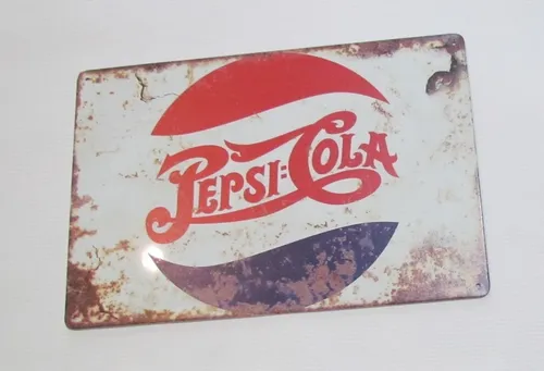 Poster Anuncio Cartel Placa Retro Pepsi Cola Decoracion Bar