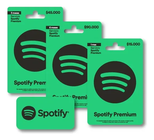Pin Virtual Spotify Premium 1 Mes Colombia | MercadoLibre Pin Virtual Spotify Premium 1 Mes Colombia | MercadoLibre