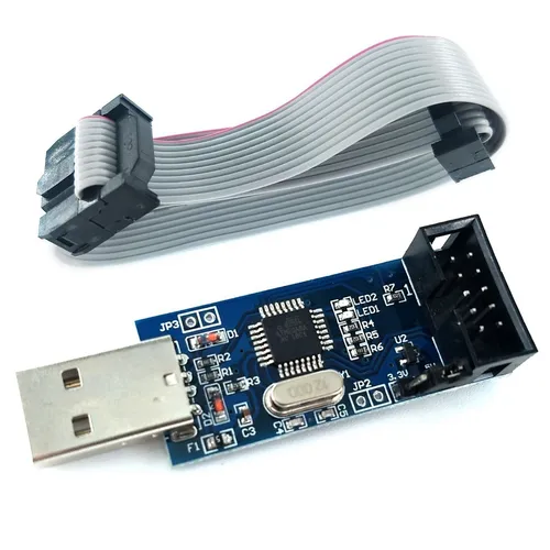 Programador Isp Usb Atmel Avr Atmega Attiny Arduino Raspberry Usbasp