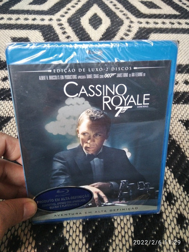Blu Ray 007 Cassino Royale Edição De Luxo Parcelamento Sem Juros
