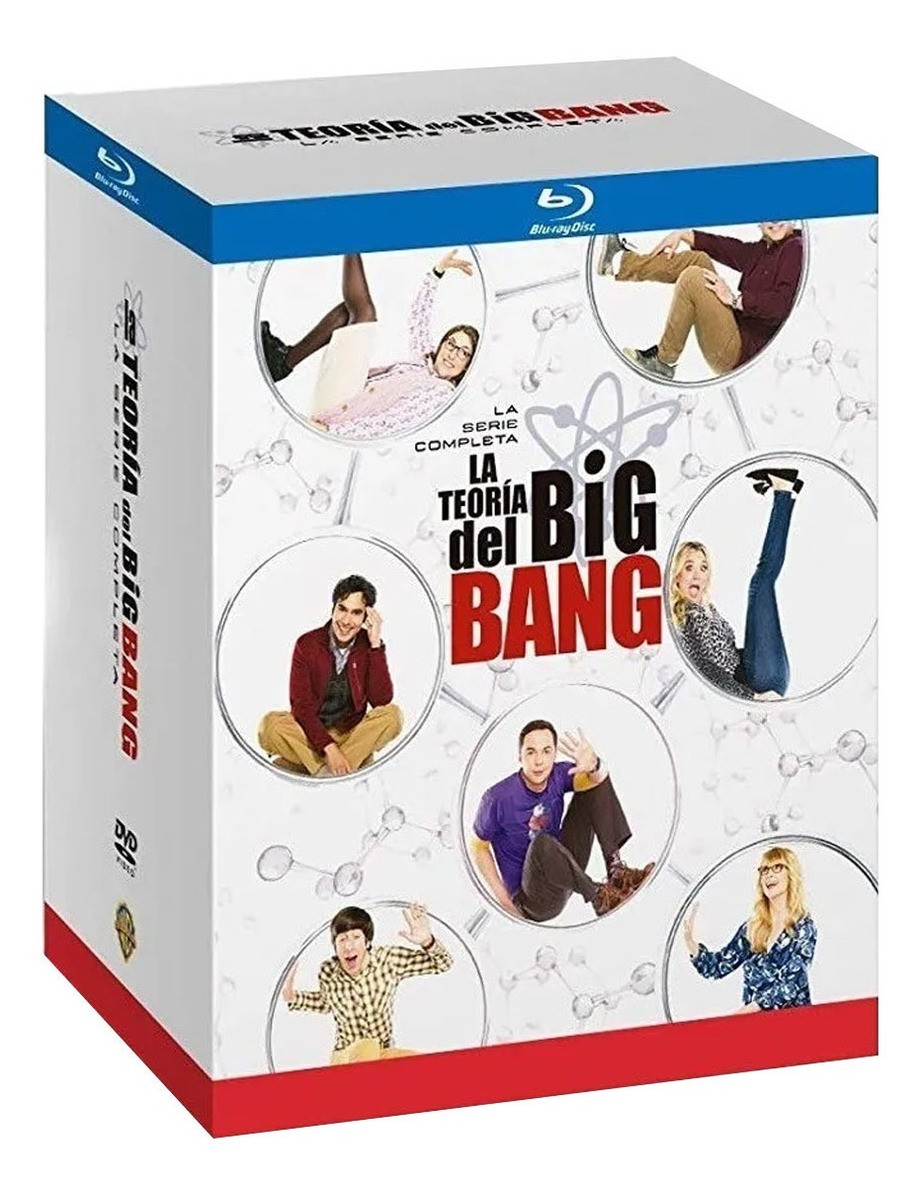 The Big Bang Theory Serie Completa Boxset 1 12 Blu Ray Mercado Libre