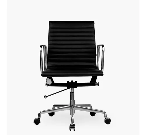 Cadeira de mesa em forma de réplica de alumínio, cor preta | MercadoLivre Cadeira de mesa em forma de réplica de alumínio, cor preta | MercadoLivre