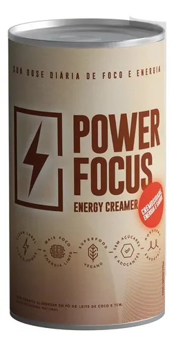 Power Focus Energy Creamer - 220g | Frete grátis Power Focus Energy Creamer - 220g | Frete grátis