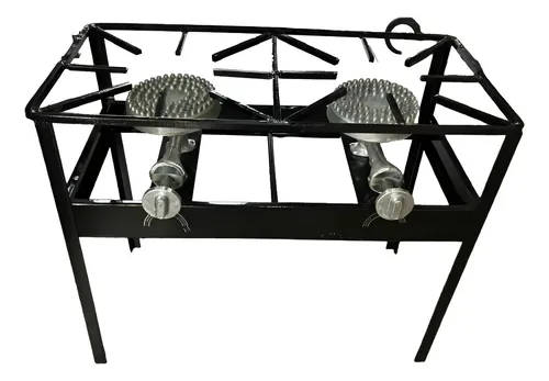 Fogon Doble Alto - 2 Quemadores / Fabricación Nacional | MercadoLibre