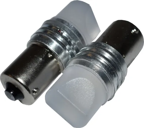 Bombillo 8 Led Cerámica Flash Para Stop, Direccional 12v-par Bombillo 8 Led Cerámica Flash Para Stop, Direccional 12v-par