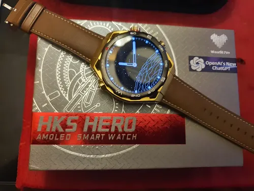 Smart Watch Ultimate Hk5 Hero Dorado Milanese Café Dorado | Meses sin ...