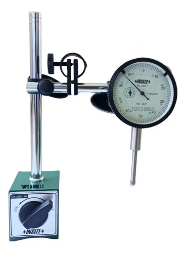Juego Base Magnética Con Reloj Indicador De Caratula Insize Cuotas
