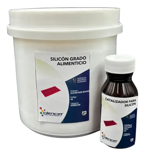 Silicon Grado Alimenticio Para Moldes 1kg Envío Gratis