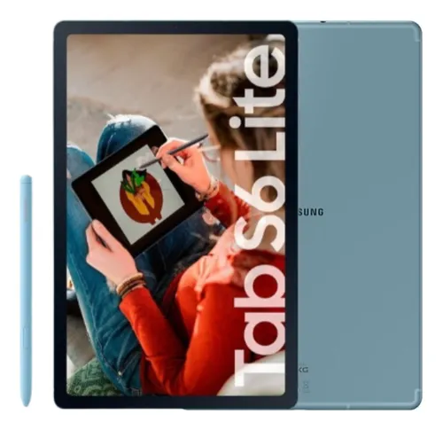 Tablet Samsung Galaxy Tab S S6 Lite Sm P610 10 4 128gb Angora Blue 4gb