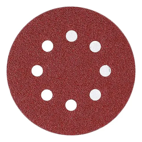 10 Discos Lixa Velcro Lixadeira Orbital 7 Pol 180mm 8 Furos | MercadoLivre