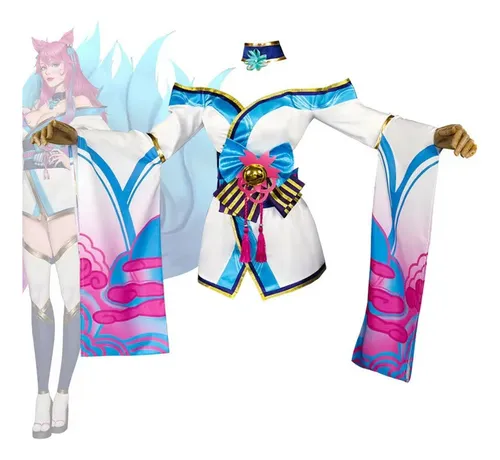 Disfraz De Cosplay De Ahri Lol Spirit Blos Meses Sin Intereses