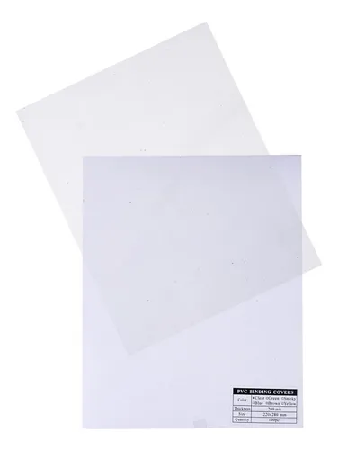 Mica Transparente Tamaño Carta 100 Unid | Cuotas sin interés