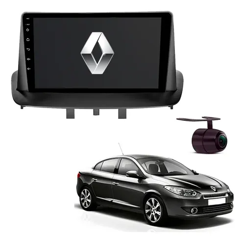 Central Multimidia Android Renault Fluence 2016 Usb Btgps 9p | Frete grátis