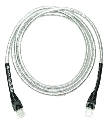 Cable de red Cat6 con revestimiento tejido plateado | MercadoLibre Cable de red Cat6 con revestimiento tejido plateado | MercadoLibre