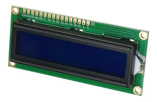 Display Lcd 16x2 1602 Fundo Azul + Modulo I2c à venda em Belo Horizonte ... Display Lcd 16x2 1602 Fundo Azul + Modulo I2c à venda em Belo Horizonte ...