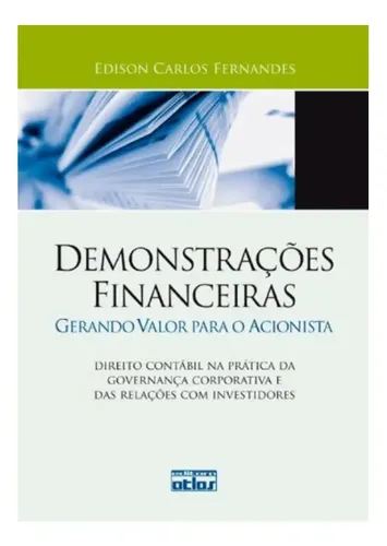 Demonstrações Financeiras - Edson Carlos Fernandes | MercadoLivre