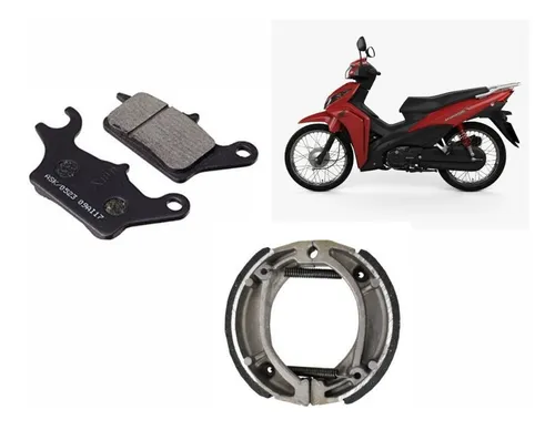 Balatas Delanteras Y Traseras Wave 110s Honda Balatas Delanteras Y Traseras Wave 110s Honda