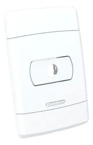 Cj Placa Furo 4x2 - Enerbras Neo Sottile Branco - En5111-e2 | Mercadolivre
