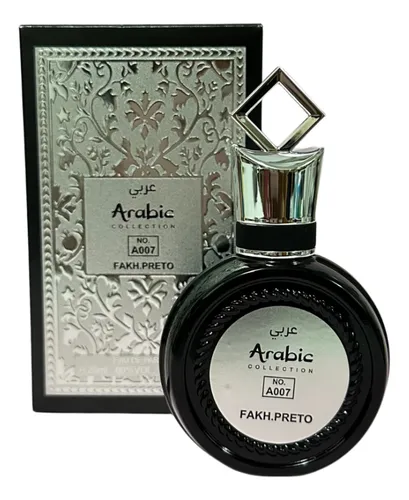 Perfume Árabe Masculino Fakhar Preto Arabic Collection A007 - 25ml | Frete grátis