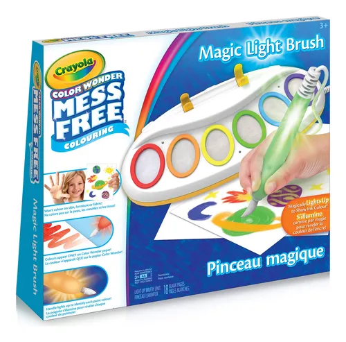 Set De Pintura Crayola Color Wonder Magic Light Brush Free | Envío gratis