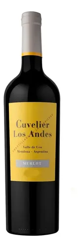 Cuvelier Los Andes Merlot 750 Ml | MercadoLibre