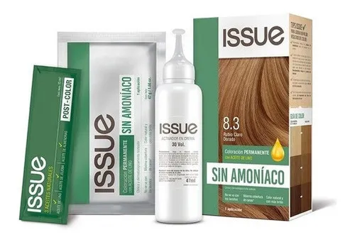 Issue Kit Tintura Sin Amoníaco Tono 8.3 Rubio Claro Dorado en venta en ... Issue Kit Tintura Sin Amoníaco Tono 8.3 Rubio Claro Dorado en venta en ...