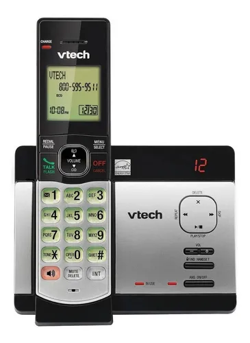 Teléfono VTech CS5129-26 inalámbrico - color negro/plateado | MercadoLibre Teléfono VTech CS5129-26 inalámbrico - color negro/plateado | MercadoLibre