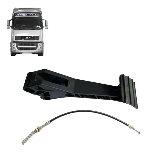 Pedal Regulagem Volante Volvo Com Cabo Fh Fm Nh 3176505 317