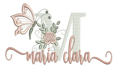Matriz De Bordado - Maria Clara - ( Fazemos Qualquer Nome ) | MercadoLivre Matriz De Bordado - Maria Clara - ( Fazemos Qualquer Nome ) | MercadoLivre