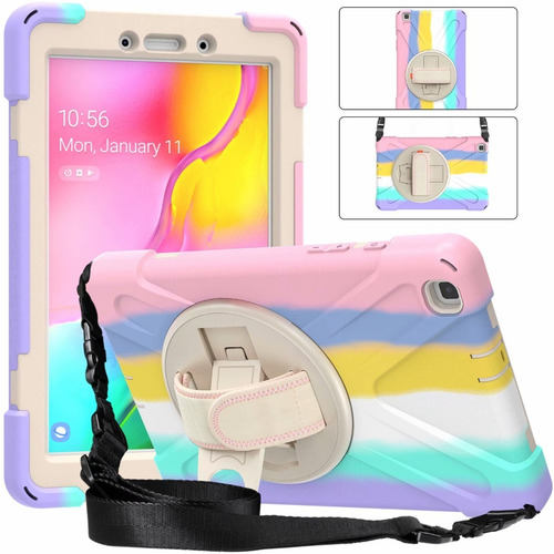 Funda Rotación Para Samsung Galaxy Tab A 8 2019 Sm T290 T295 Cuotas