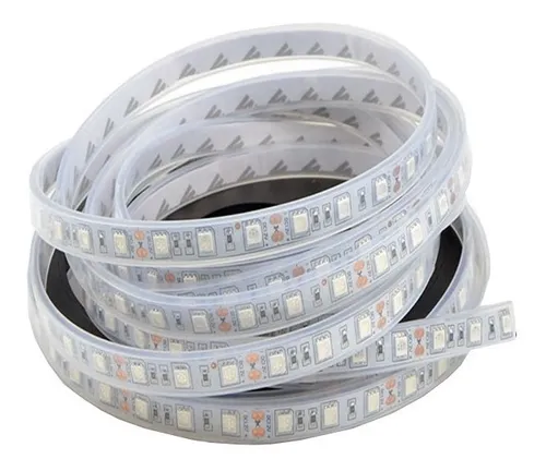 Tira Led 5050 Rollo 5 Metros 60 Led Ip66 Colores Varios Color De La Luz